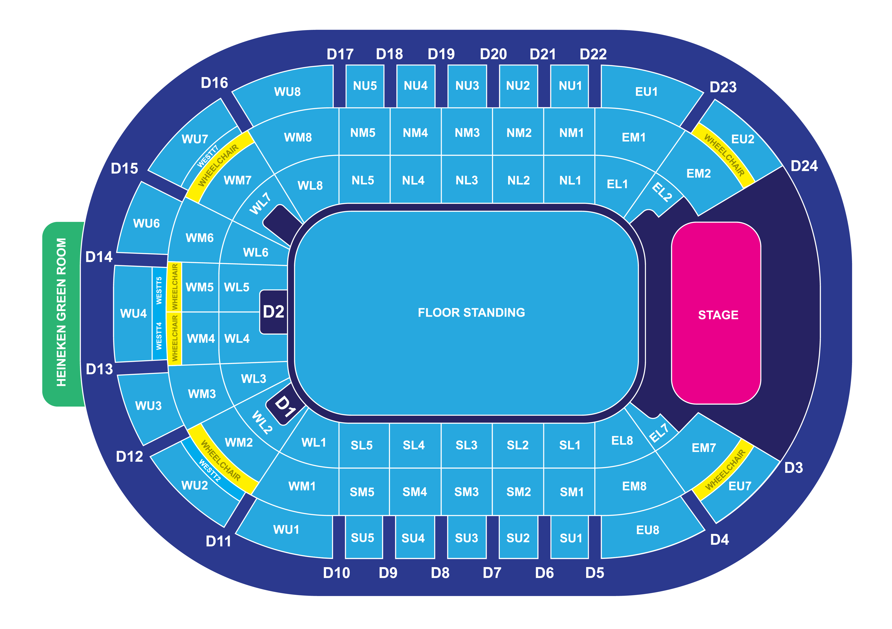 Sprint Arena Seating Chart Seating Charts | Sprint Center